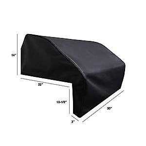 Windproof Covers 30 inch Heavy Duty Premium Vinyl Grill Cover to fit DCS Series7 Traditional Built-In Grill