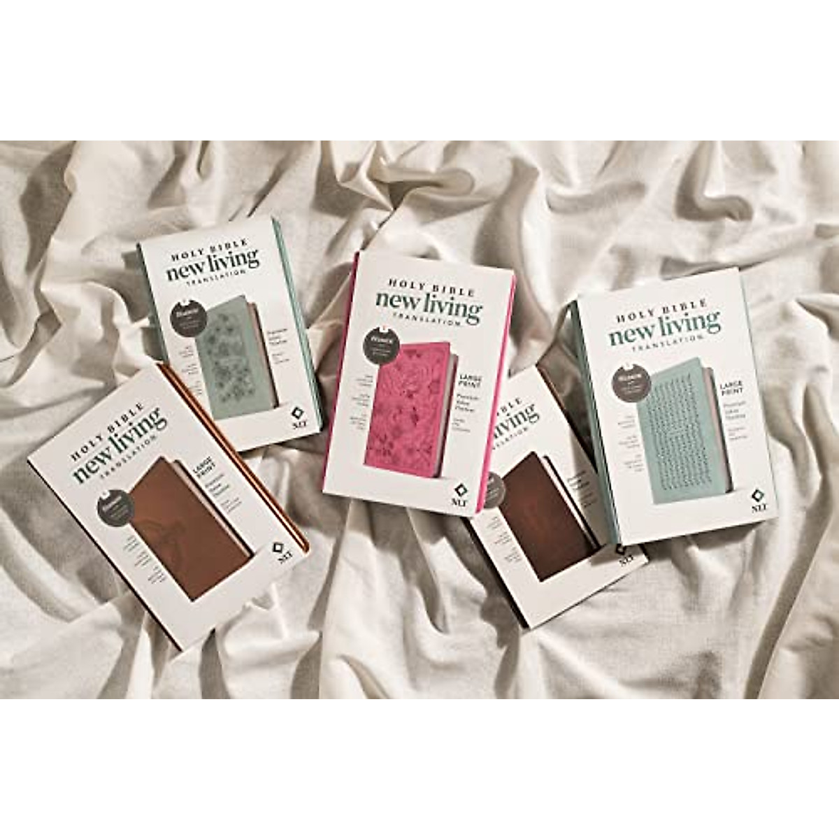 NLT Premium Value Thinline Bible, Filament-Enabled Edition (LeatherLike, Bouquet Teal)