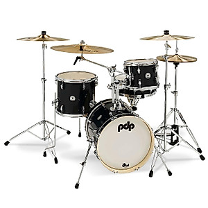 PDP New Yorker 4-piece Shell Pack - Black Onyx Sparkle
