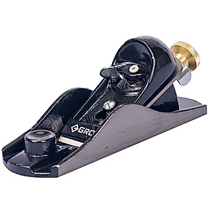 Groz 39791 BP/220 Block Plane with Fixed Mouth 42mm Cutter 180 Length 21degrees Blade Angle