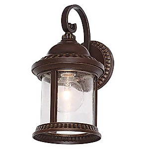 Home Decorators Collection Cambridge Outdoor Essex Bronze Medium Wall Lantern