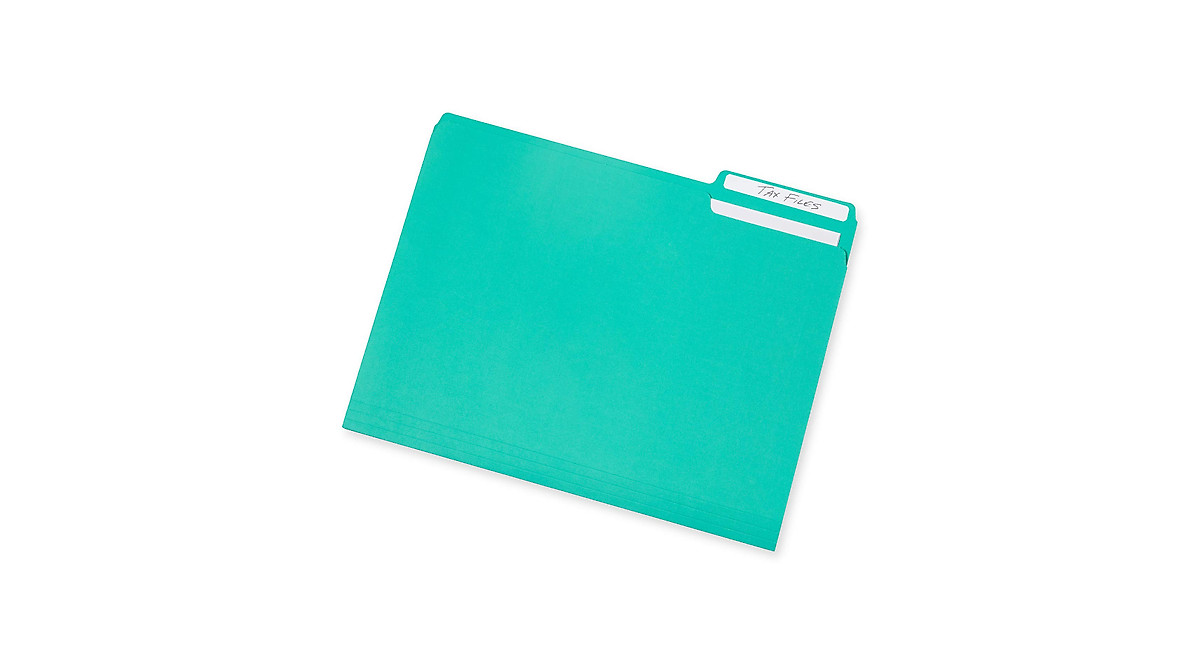 Blue Summit Gem Tone File Folders - Colorful Organization Solution