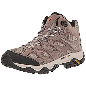 Merrell Women's Moab 3 Mid Hiking Boot, Falcon, 9 Wide