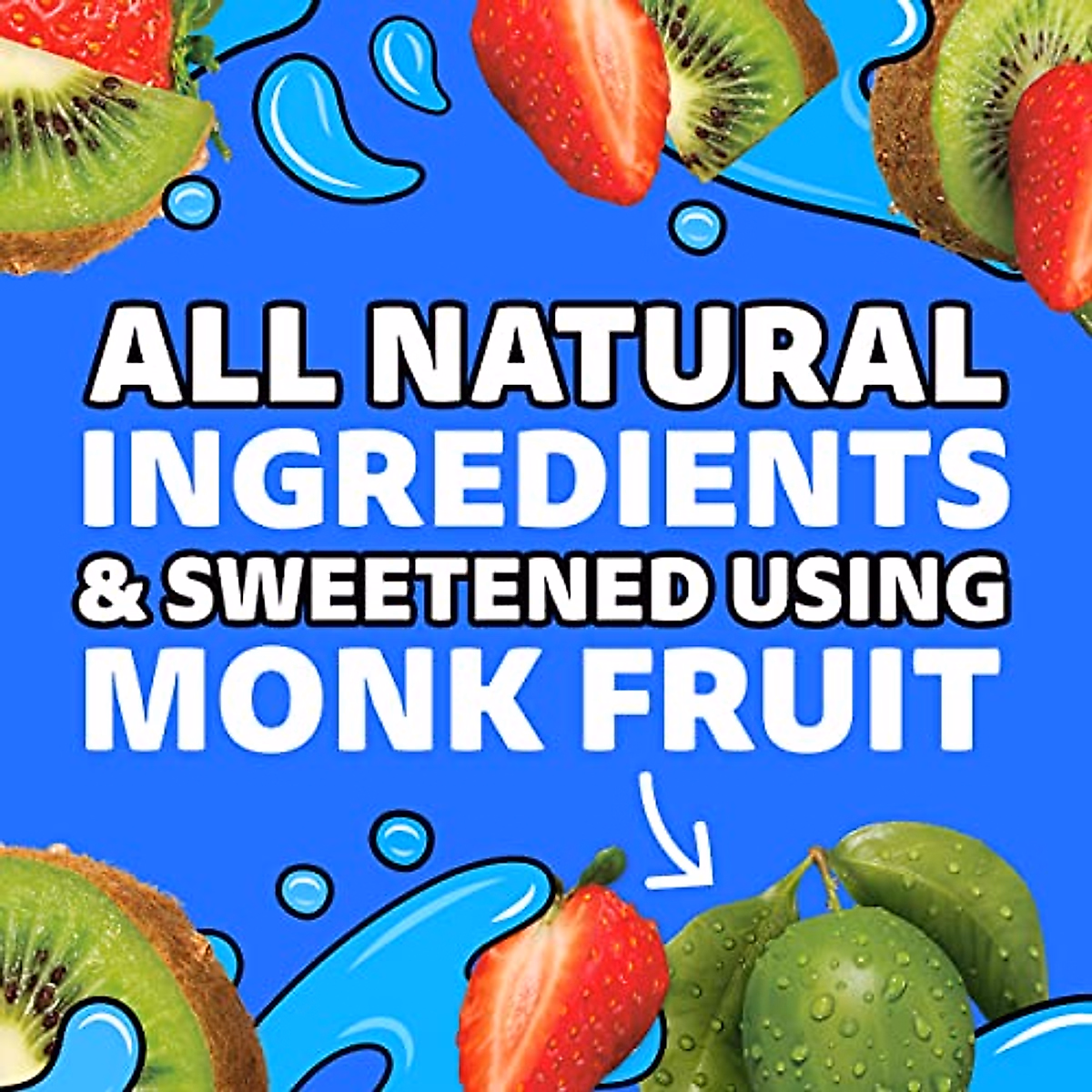 Capri Sun Strawberry Kiwi Naturally Flavored Kids Juice Drink Blend (10 ct Box, 6 fl oz Pouches)