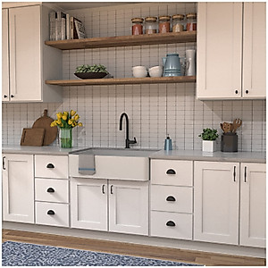 Hickory Hardware P3053-PB Williamsburg Collection Knobs, 1-1/4 Inch, Polished Brass, 1 Count (Pack of 1)