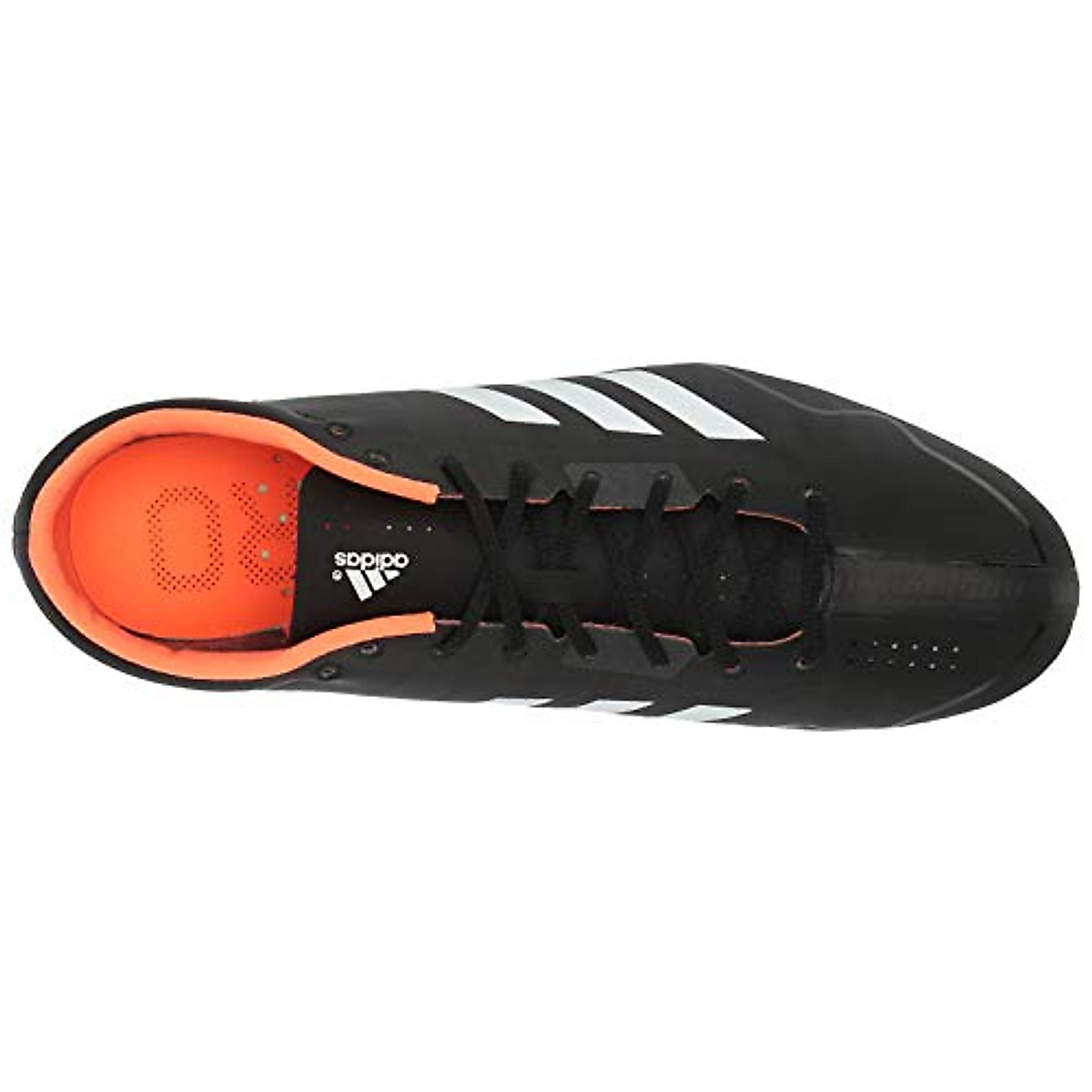 adidas Women's Adizero Prime sp Running Shoe, core Black, FTWR White, Orange, 13