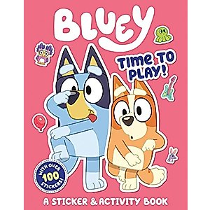 Bluey: Time to Play!: A Sticker & Activity Book