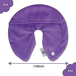 Conbella Breast Pads for Breastfeeding 2 Packs, Relief for Breastfeeding, Nursing Pain, Mastitis, Engorgement, Swelling, Plugged Ducts, Boost Milk Let-Down & Production. (#42 Purple)