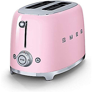 Smeg 2-Slice Toaster-Pink