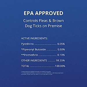 Farnam Flea Halt! Water-Based Flea & Tick Spray for Dogs Plus Citronella Scent, 40 fl oz