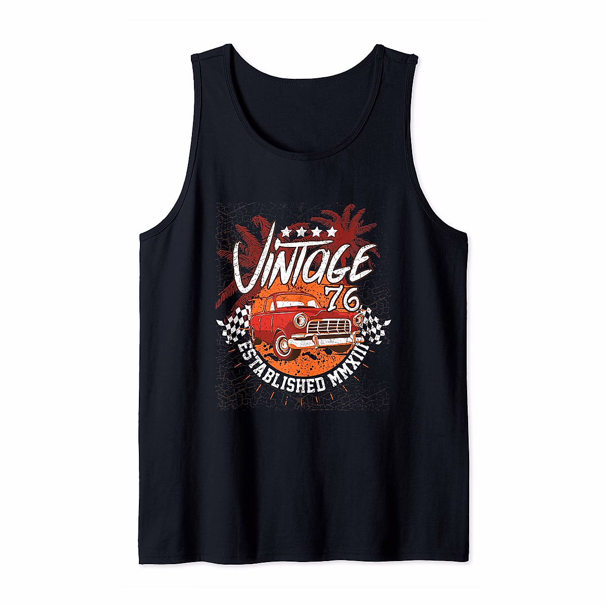 Car - Hot Rod Classic Vintage Car Tank Top