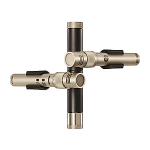 Shure KSM141/SL Stereo Pair with (2) KSM141, (2) Foam Windscreens, A27M Stereo Microphone Adapter and Carrying Case