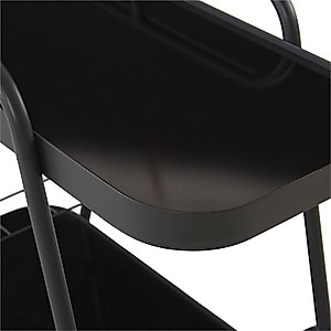 Novogratz Poolside Barbie Bar Cart, Charcoal