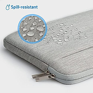 AtailorBird Laptop Sleeve 15.6 inch Notebook Protective Bag Carrying Case Waterproof Anti-Scratch&Anti-Shock for Ultrabook Tablet Cover - Grey