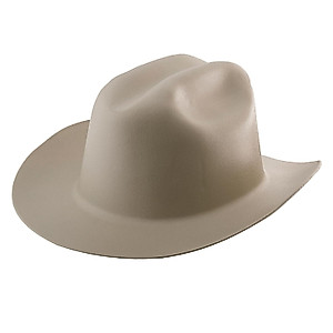 Jackson Western Hard Hat, White, Wide brim (138-19500)