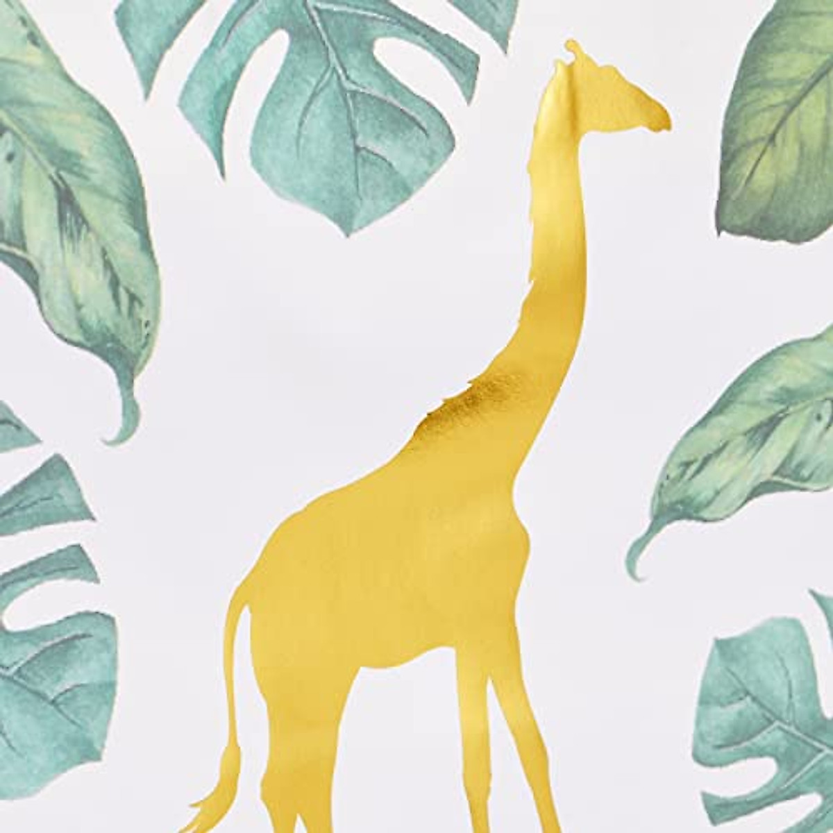 Juvale 12 Pack Safari Thank You Bags with Tissue Paper, Wild One 1st Birthday Themed Decorations for Girls and Boys (8 x 9 x 4 In)