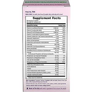 Nature's Bounty Optimal Solutions Hair, Skin & Nails Formula, 60 Coated Caplets