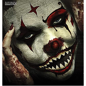 Halloween Realistic Temporary Costume Make Up Face Metallic Tattoo Kit Men or Women - (Mermaid) - 2 Kits