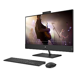 HP Pavilion 27 Touch Desktop 4TB SSD 64GB RAM Win 11 PRO (Intel Core i7-13700K Processor w/Turbo Boost to 5.40GHz, 64 GB RAM, 4 TB SSD, 27-inch FullHD Touchscreen) PC Computer All-in-One