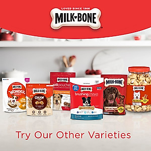 Milk-Bone Peanut Butter Flavor Dog Treats, Small Biscuits, 7 Pounds