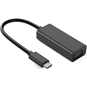 Ethernet to USB C Adapter for Surface Laptop 2 3 4 Go, Surface Pro 7 8, Compatible with Samsung Galaxy S10 S22 S23 or Tab A8 S5e