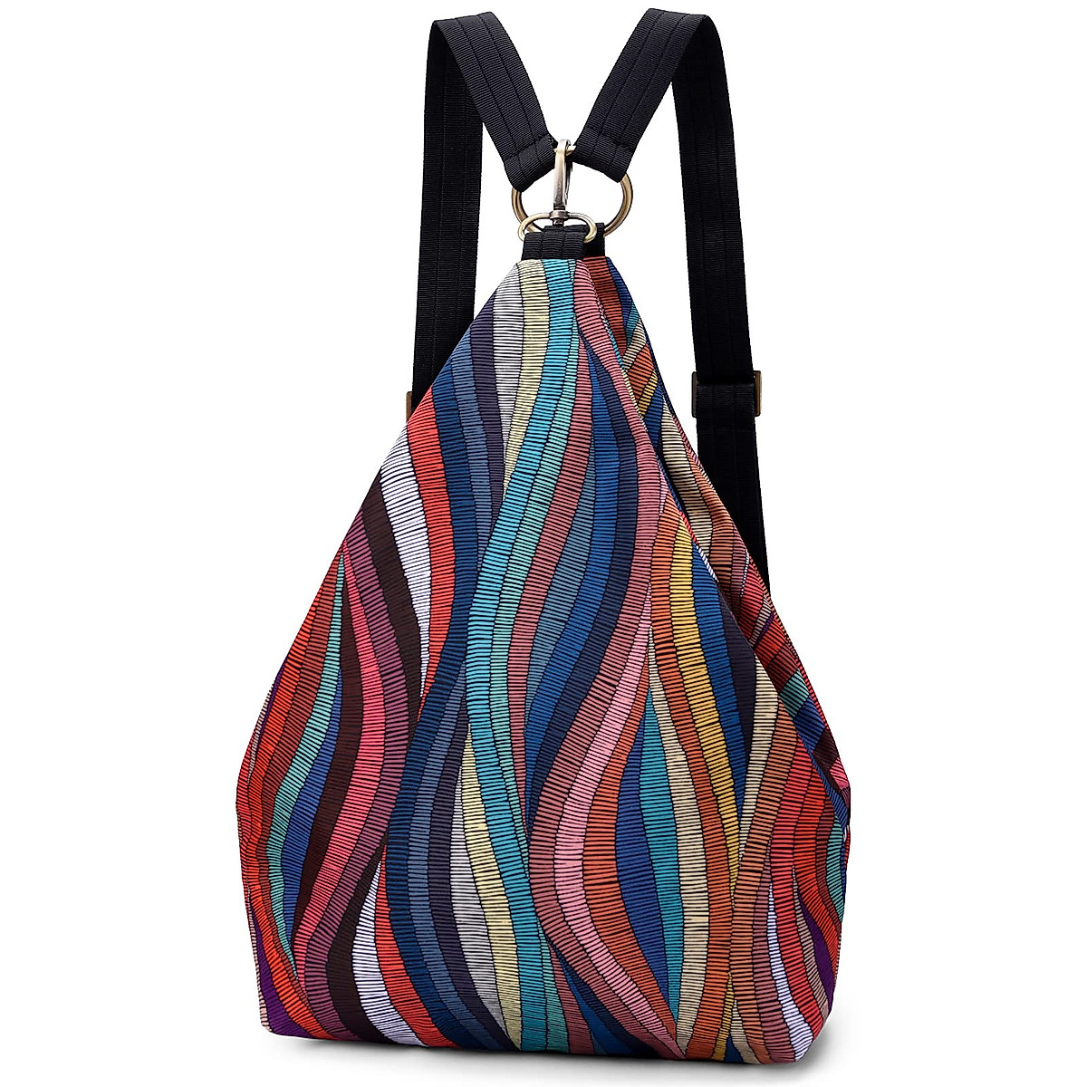 Black Butterfly Premium Backpack for Women, Bohemia Style Casual Daypack Backpack, Fashion, Light and Small (00-multicolor)