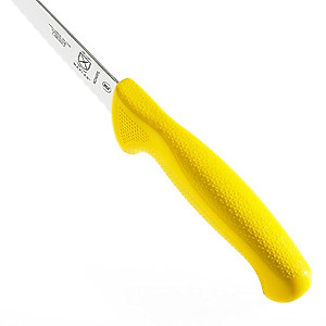Mercer Culinary Millennia Color Handle Cutlery 6" Utility Knife (Wavy Edge) Yellow