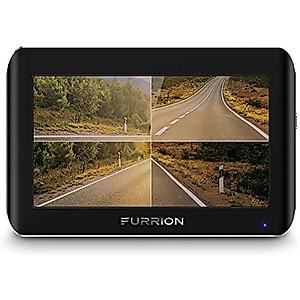 Furrion Vision S Wireless RV Backup Camera System with 7-Inch Monitor, 1 Rear Sharkfin, Infrared Night Vision, Wide-Angle View, Hi-Res, IP65 Waterproof, Motion Detection, Microphone - FOS07TASF