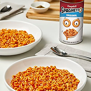 SpaghettiOs Original Canned Pasta, Healthy Snack for Kids and Adults, 22.4 OZ Can (Pack of 12)