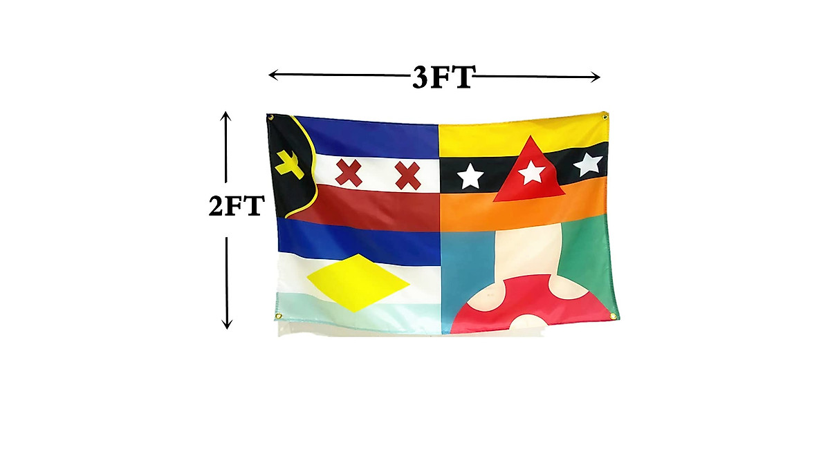 Masquita Dream SMP Flag 2X3FT - Vibrant Indoor Outdoor Banner