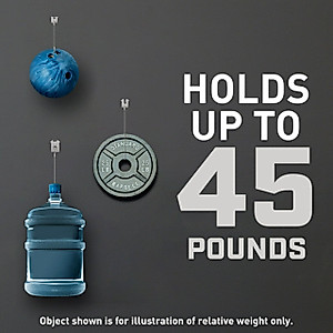 3M CLAW 15, 25 and 45 lb. Drywall Picture Hanger Variety Pack With Spot Markers, Heavyweight Hanging Solution for Room Decor and Office Decor, Including Mirrors or Large Art – 8 Pack