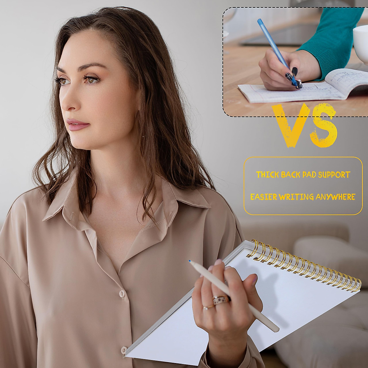 Daily to Do Notepads - Task Checklist planner, Time Management planner, To Do lists, Organizer with Today's Goals, Notes, 52 Undated Agenda Tear-off Sheets, 6.5 x 9.8 inches ( Pink )