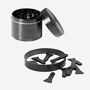 Brushes Scrapers Spoons Set for Herb Grinder Pipe Cleaners Tool Pollen Kit for Herb Grinder (17)