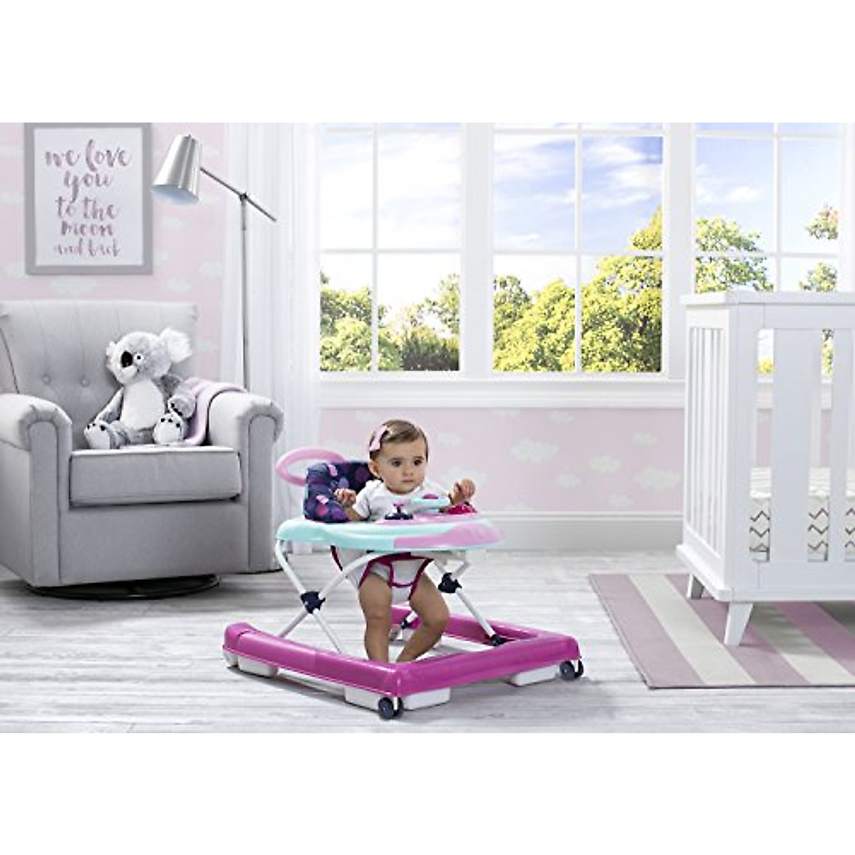Delta Children First Exploration 2-in-1 Activity Walker, Orbit