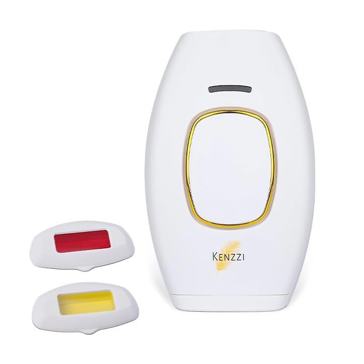 Kenzzi Multifunction IPL Hair Removal Device - 3-in-1 At Home Laser Hair Removal, Pimple Minimizer and Skin Rejuvenation for Whole Body Treatment - Comes with 2 Attachment Lenses