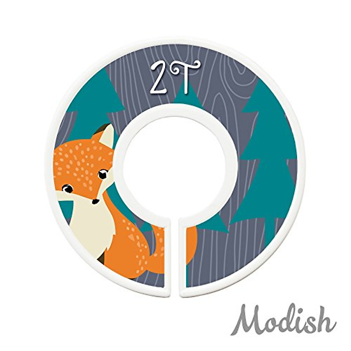 Modish Labels Kids Clothes Size Dividers, Clothes Organizer for Kids, Size Dividers, Closet Organizer System, Closet Dividers, School Clothes, Boy, Woodland, Fox, Bear, Owl, Hedgehog (Toddler/Child)