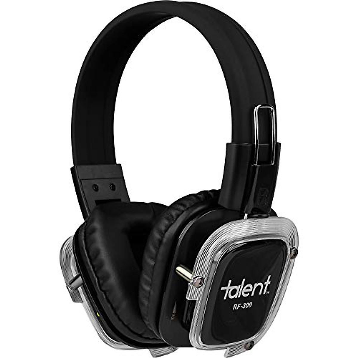 Talent RF-309 Silent Disco 3 Channel Headphones with 3 Color LED (Single Pair)