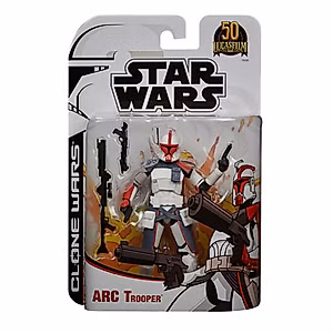 Star Wars The Clone Wars 6 Inch Action Figure Exclusive - Arc Trooper Red