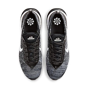 Nike Mens Air Max Flyknit Racer DJ6106 001 Oreo - Size 11 Black/White