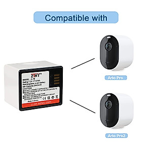ZTHY New Battery Replacement for Arlo Pro, Arlo Pro 2 VMA4400 VMC4030 VMC4030P VMA4200, Rechargeable Camera Battery Compatible with Arlo Pro/Arlo Pro 2 Replacement Battery 7.2V 2440mAh