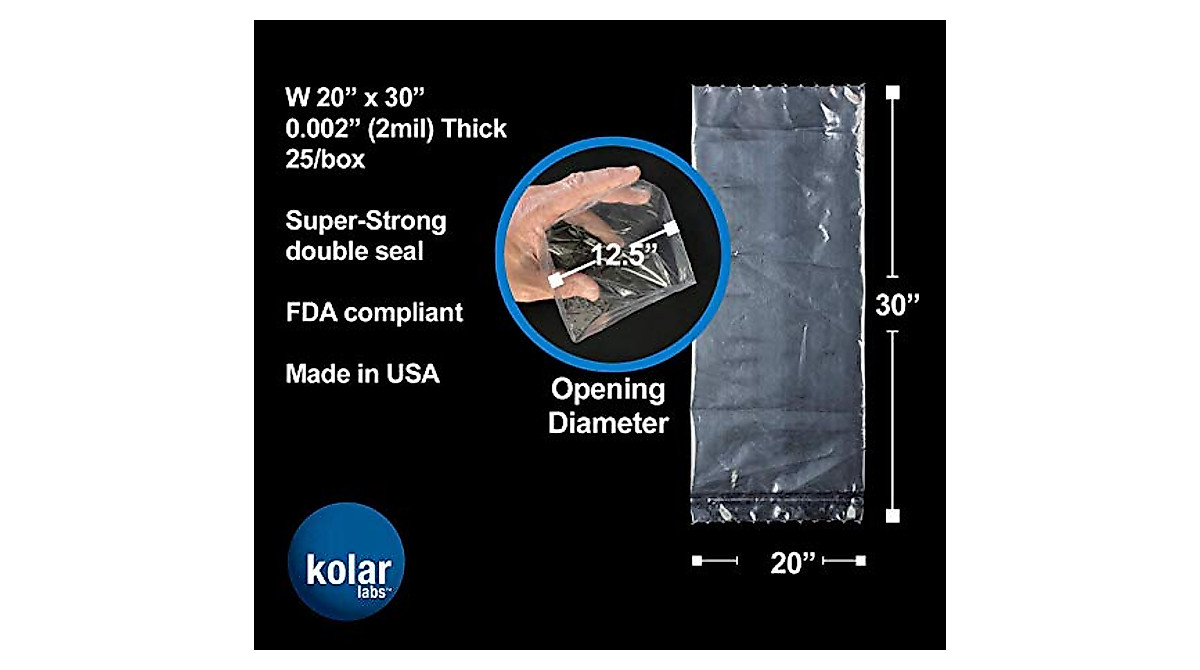 RESILIA Leak-Proof Shipping Bags - Perfect for Live Fish