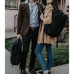 Taskin ONE | Carry-on/Day-use Large Travel Laptop Backpack for Men | Double Expandable Convertible 20L/30L/40L