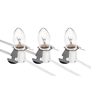 Westinghouse Replacement Cord 3 Bulb,White C7 Universal Clip