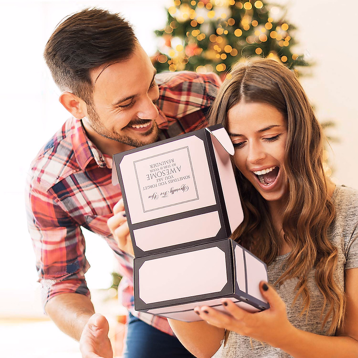 Birthday Gifts for Women, Christmas Gifts for Friends Gifts for Her Girlfriend Sister Mom Unique Gifts Box Insulated Tumbler Scented Candle StainlessSteel 12OZ