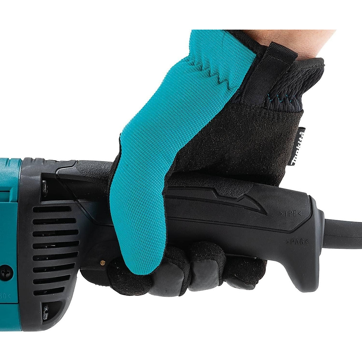 Makita GA9081 9" Angle Grinder, with Lock-On Switch