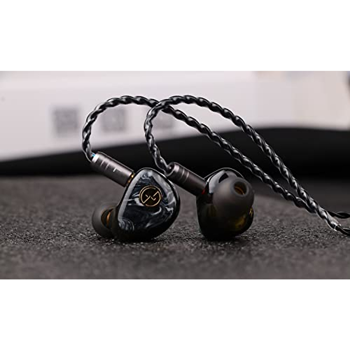 Linsoul TINHIFI T3 Plus 10mm LCP Diaphragm Hi-Fi in-Ear Earphone with Detachable 2Pin OFC Cable, 3D-Printed Shell for Audiophile Musician
