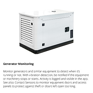 YoLink Smart Vibration & Shock Sensor, Generator, Pump Running, Glass Break, Anti-Tamper, Vehicle Alarm, Hub Required