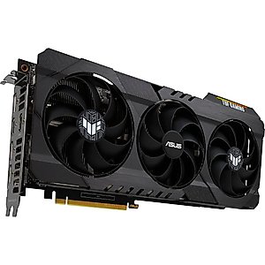 ASUS TUF Gaming NVIDIA GeForce RTX 3060 V2 OC Edition Graphics Card (PCIe 4.0, 12GB GDDR6, HDMI 2.1, DisplayPort 1.4a, Dual Ball Fan Bearings, Military-Grade Certification, GPU Tweak II) (Renewed)