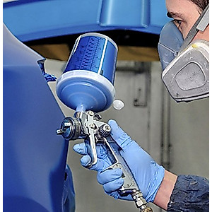 Adenna EPW446 Empower 8 mil Powder-Free Nitrile Exam Gloves, Medical Grade, Blue, Large, Box of 100