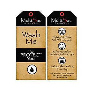 MultiSac womens Oakland Tote, Black, One Size US